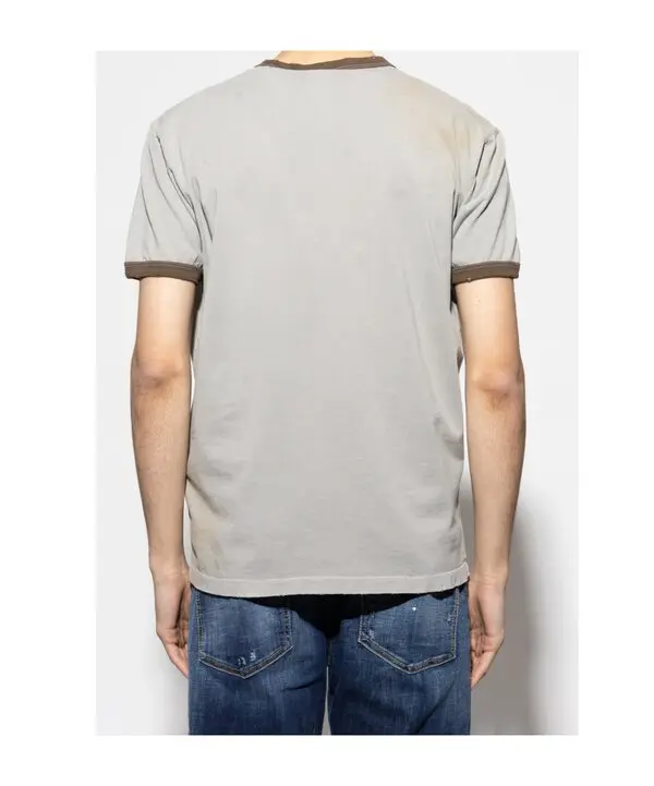 Dsquared2 Graphic Printed Crewneck T-shirt