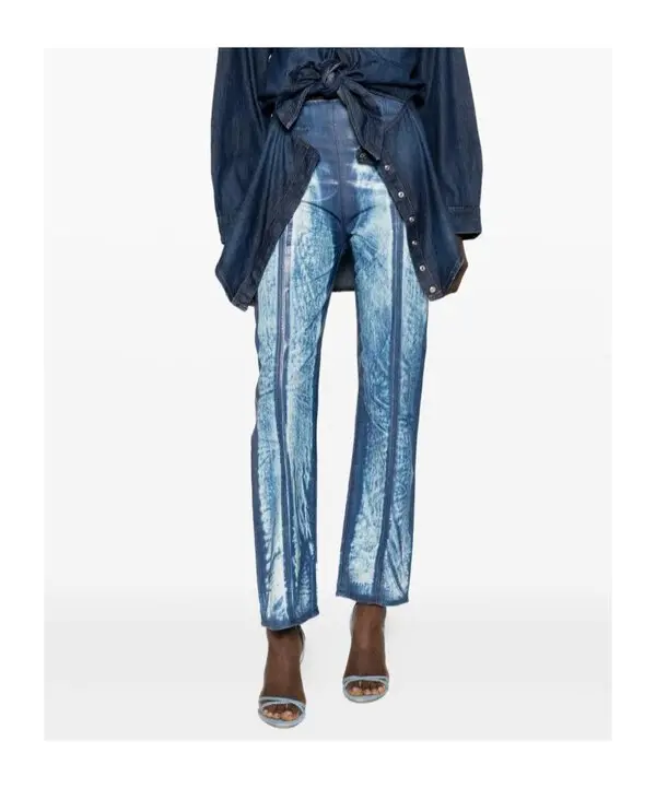 DIESEL® Panelled Jeans