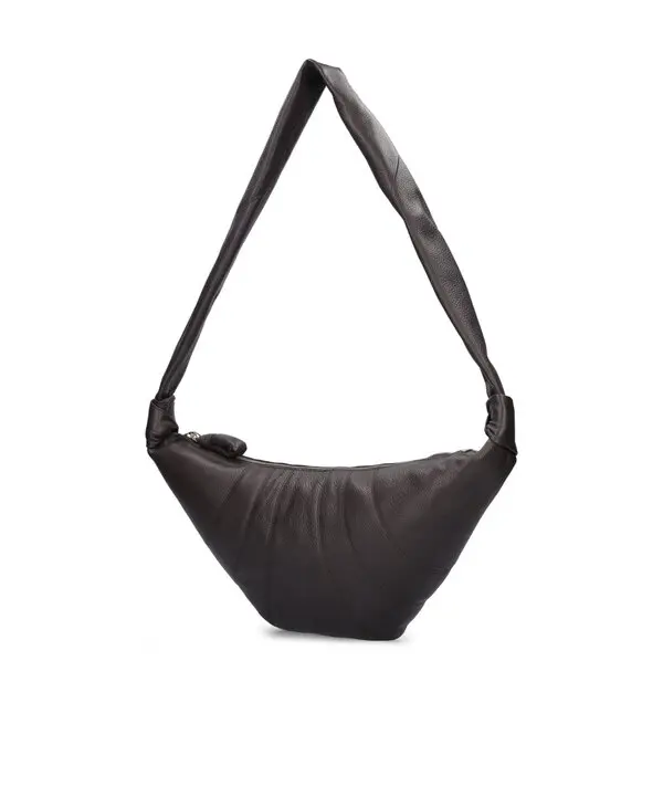 LEMAIRE Croissant Medium Zipper Bag - Black
