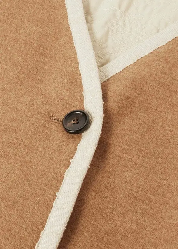 Loro Piana Long-sleeved Cashmere Coat With Belt