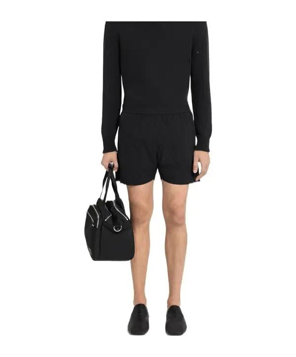 MAISON MARGIELA Diagonal Pocket Shorts - Black