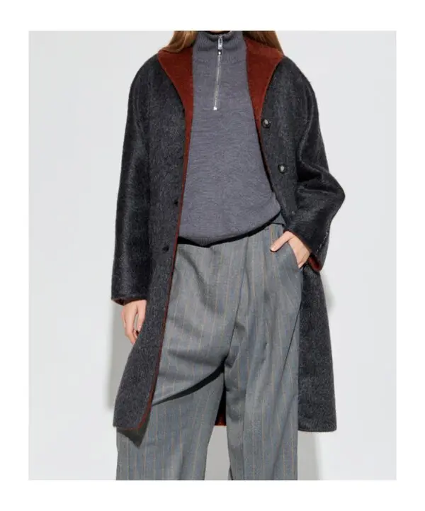 Marni Single Breasted Coat - Black
