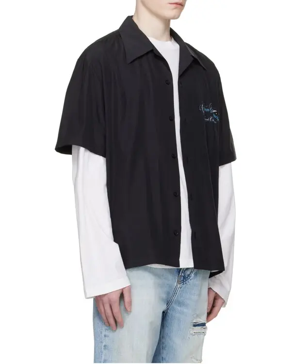 Amiri Logo Camp Shirt