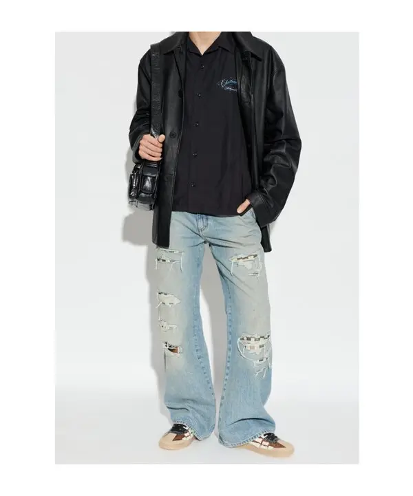 Amiri Logo Camp Shirt