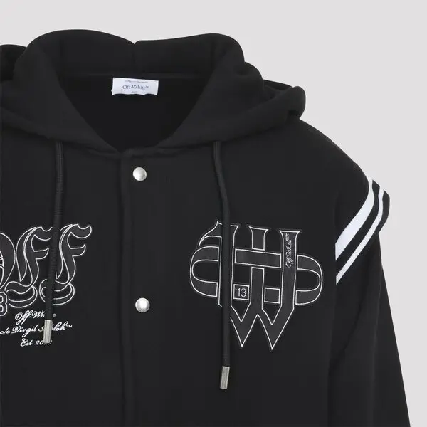 Off-White Logo Patch Hooded Jacket
