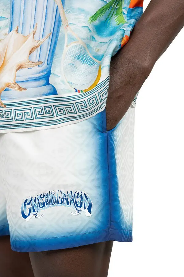 Casablanca Printed Swim Shorts