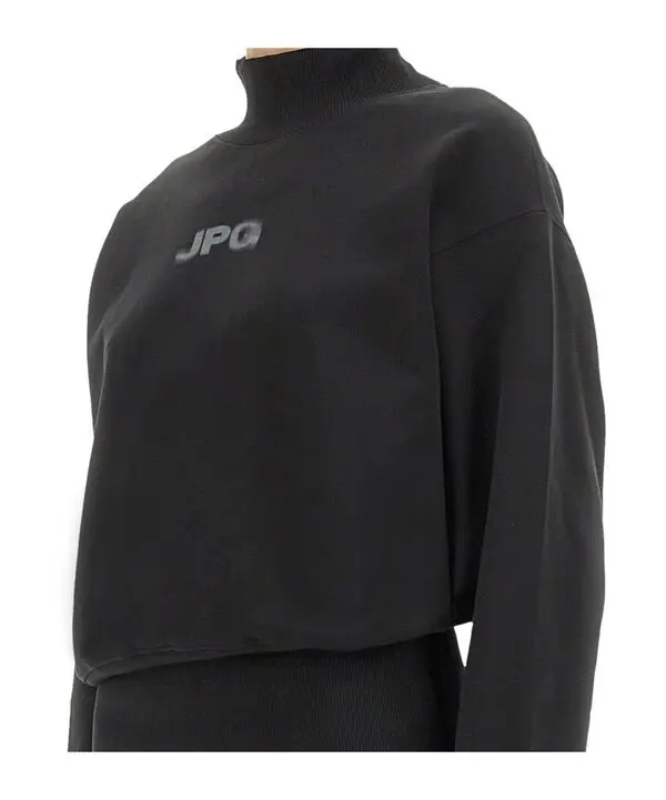 JEAN PAUL GAULTIER Logo Detail High-neck Sweatshirt