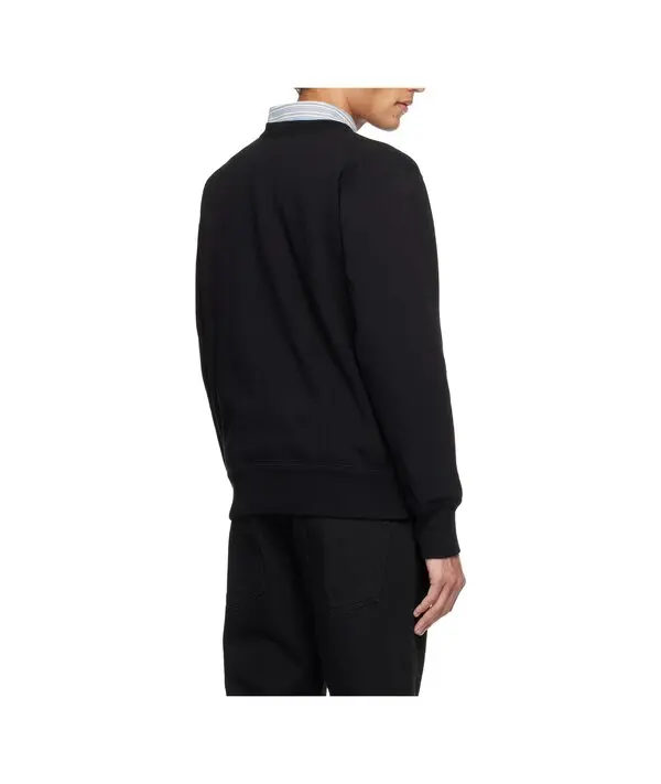 Isabel Marant Étoile Mike Logo-embroidered Crew-neck Sweatshirt - Black