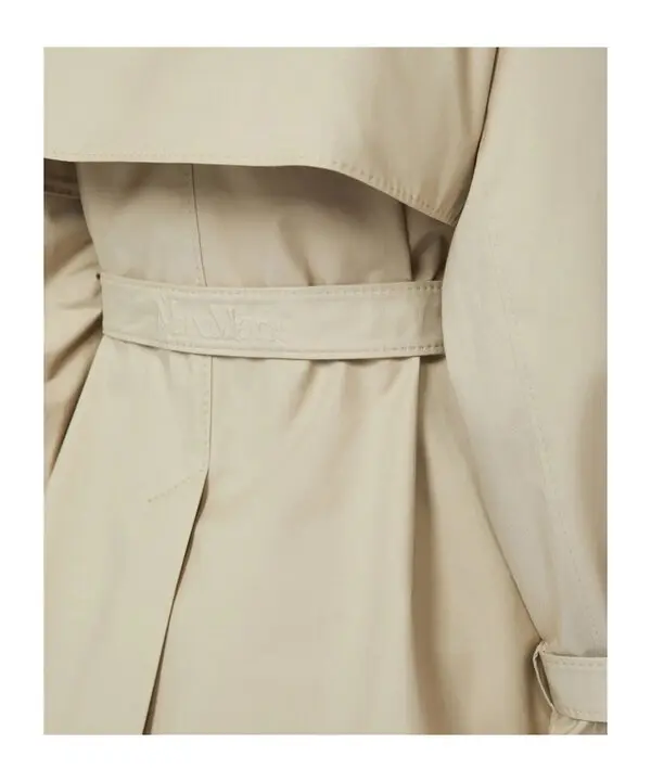 Max Mara Calle Double-breasted Trench Coat - Sand-colored