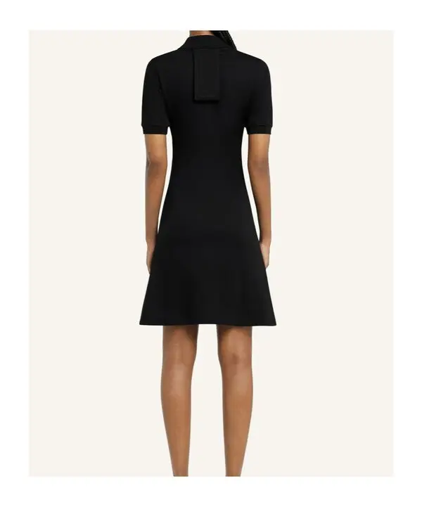 COURREGES Courrèges Short Sleeve Polo Mini Dress