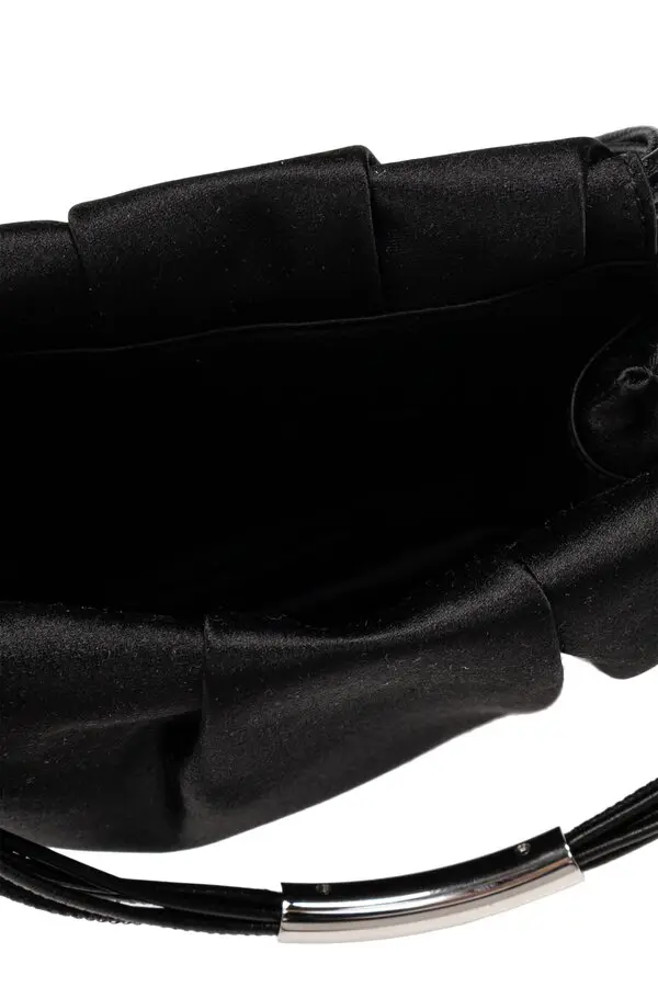 Saint Laurent Logo Detailed Top Handle Bag - Black