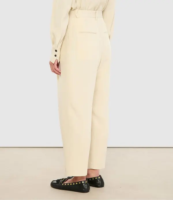 Isabel Marant Étoile Janice Pleated Trousers - Nude