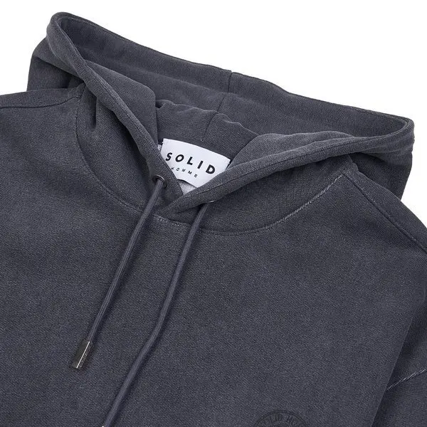 SOLID HOMME Hooded Long Sleeve Sweater