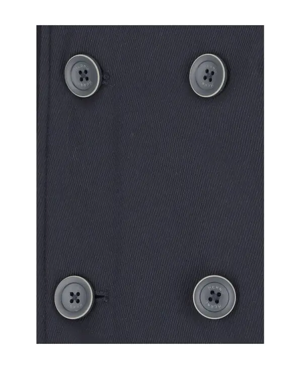 Herno Padded Double-breasted Coat - Black