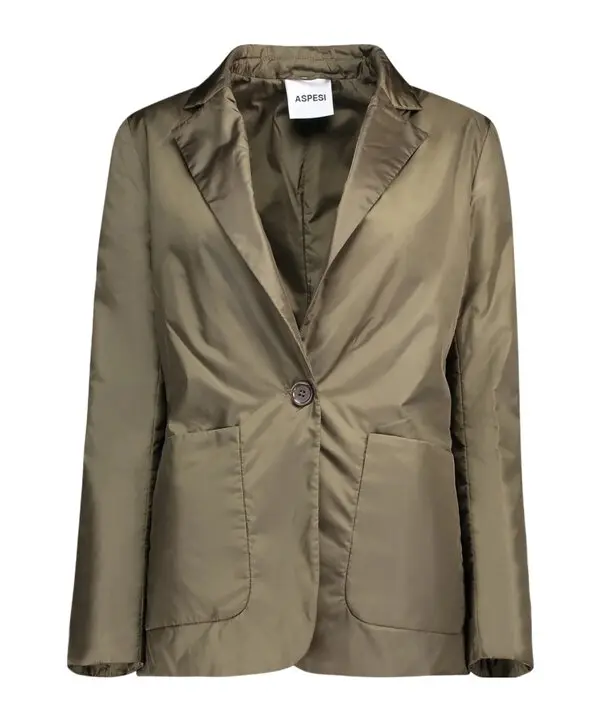 Aspesi Single-breasted Padded Blazer