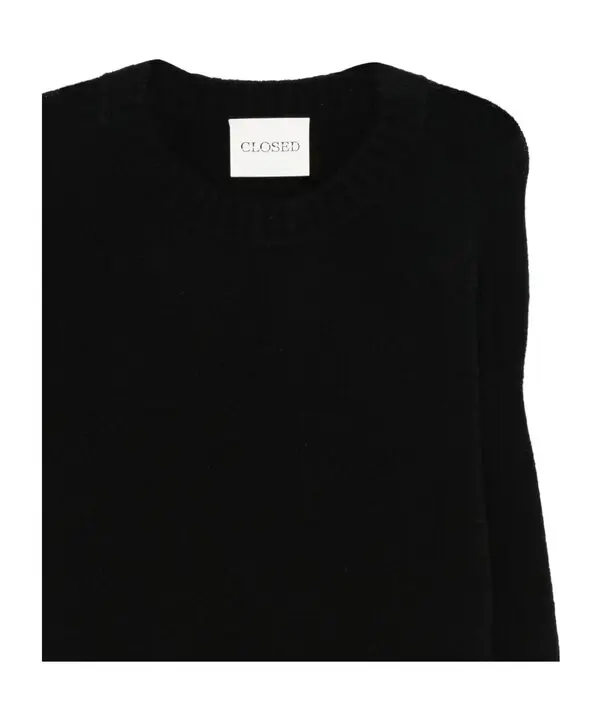 Closed Crew-neck Knit Midi Dress