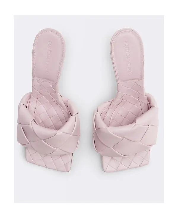 Bottega Veneta Knitted Leather Lido Mules