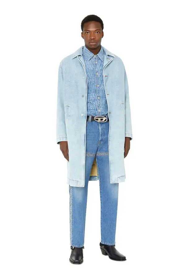 DIESEL® Allover Print Denim Shirt