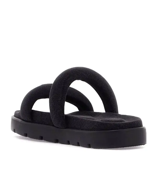 Alexander Wang Jay Denim Square Toe Sandals