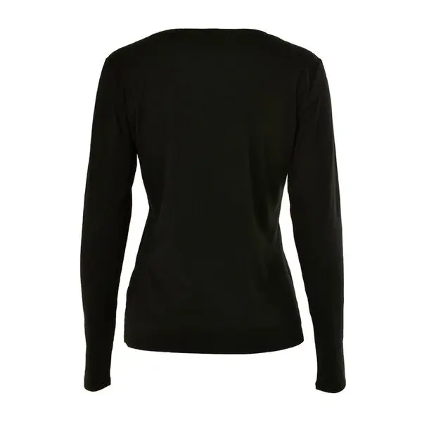 Emporio Armani Embellished Logo Long Sleeve T-shirt