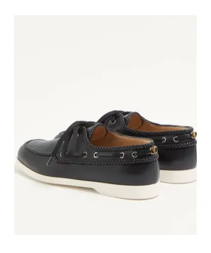 Valentino Garavani Palm Avenue Kidskin Boat Shoe