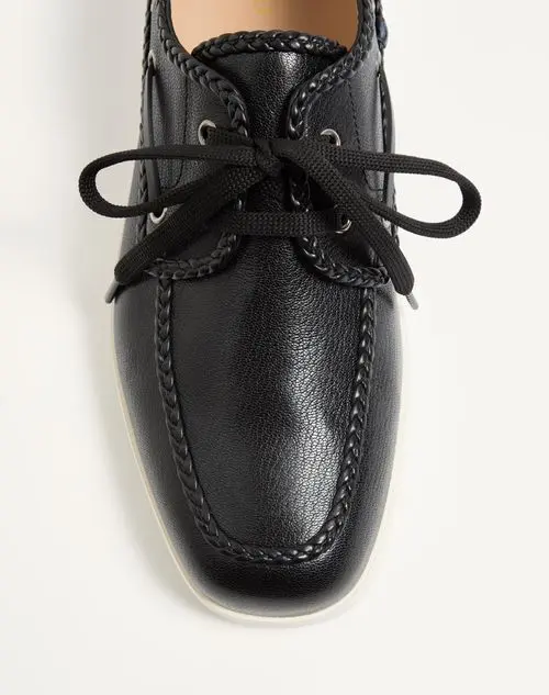 Valentino Garavani Palm Avenue Kidskin Boat Shoe