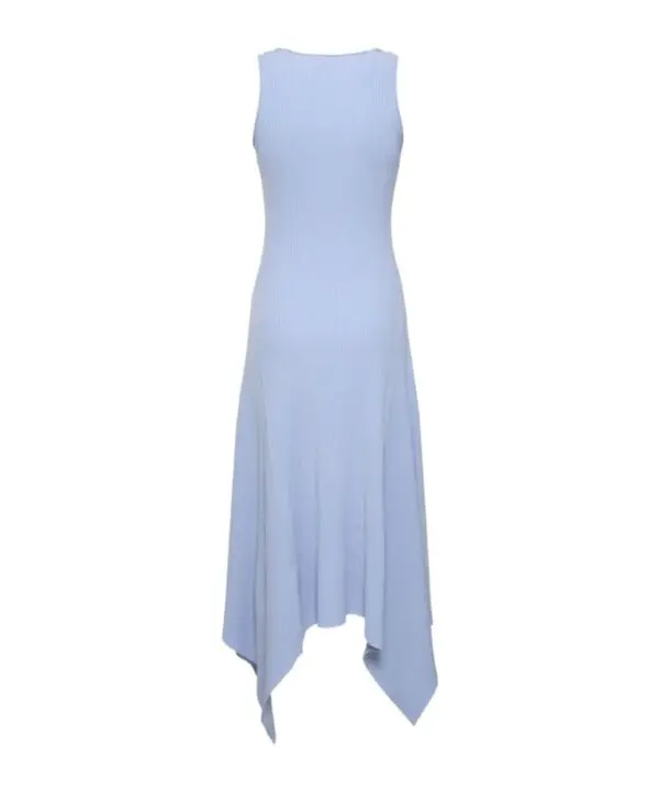 Simkhai Kiara Sleeveless V-neck Dress With Asymmetrical Hem