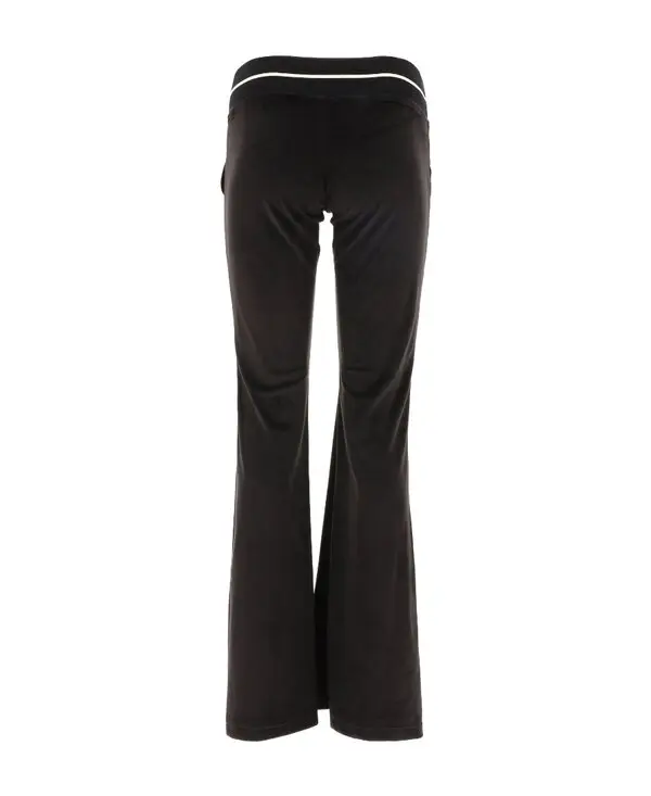 Palm Angels Flared Logo Trim Pants