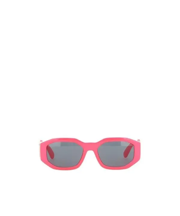 Versace Rectangular Frame Sunglasses - Gray
