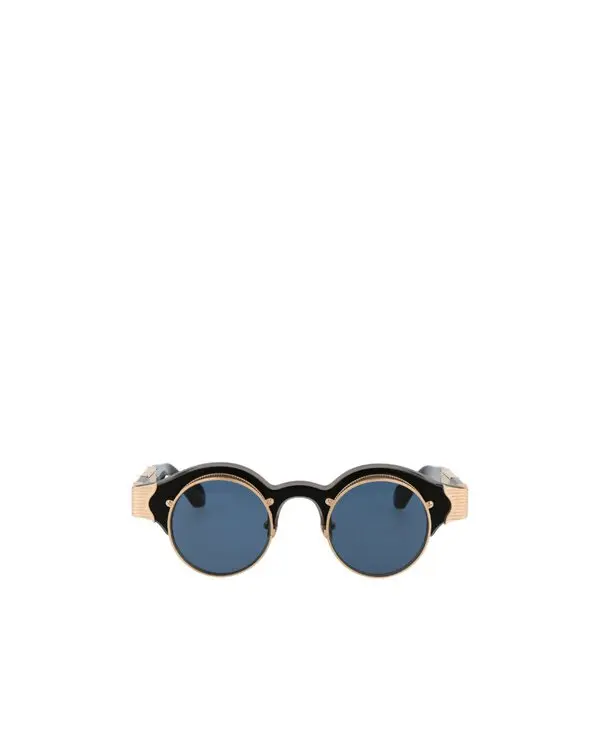 Matsuda Round Frame Sunglasses - Blue