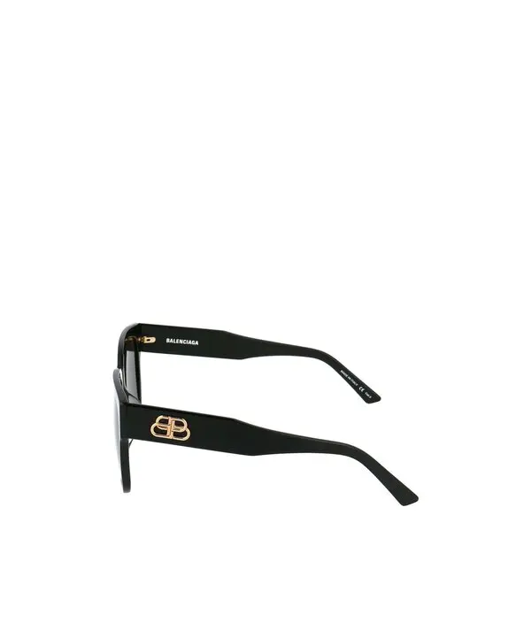 Balenciaga Bb Logo Square Frame Sunglasses