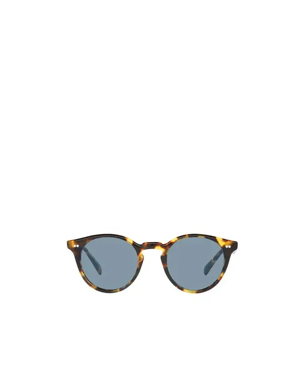Oliver Spencer Romare Round-frame Sunglasses - Blue