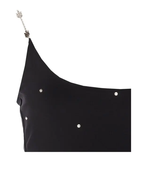 Amiri Embellished Strappy Mini Dress