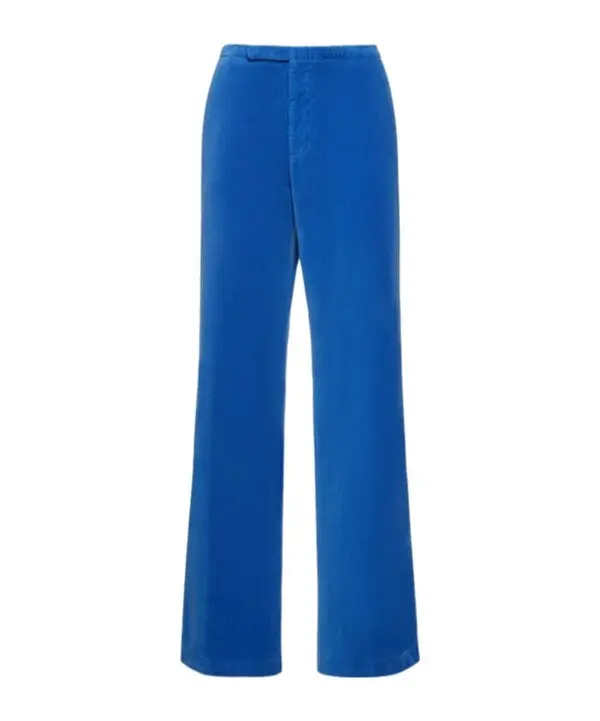 Aspesi Velvet High-waisted Casual Pants