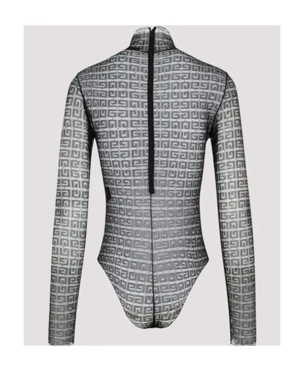 Givenchy 4g Motif Long-sleeved Bodysuit