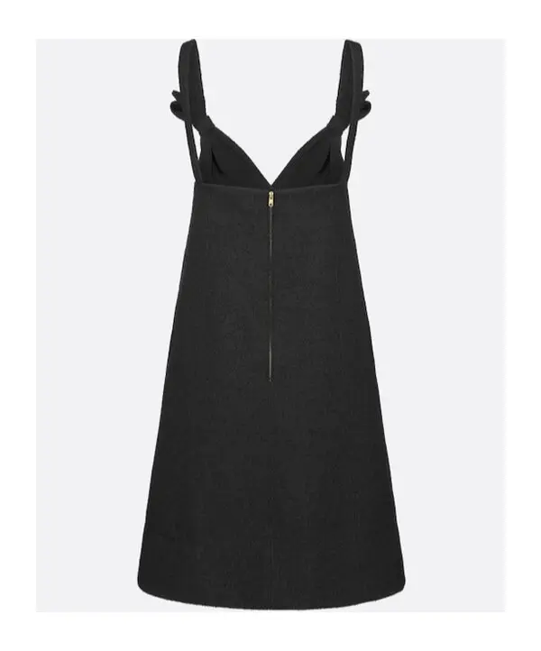 Dior Flared Dress With Bow Detail