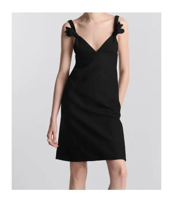 Dior Flared Dress With Bow Detail