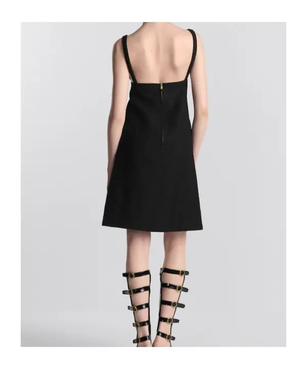 Dior Flared Dress With Bow Detail