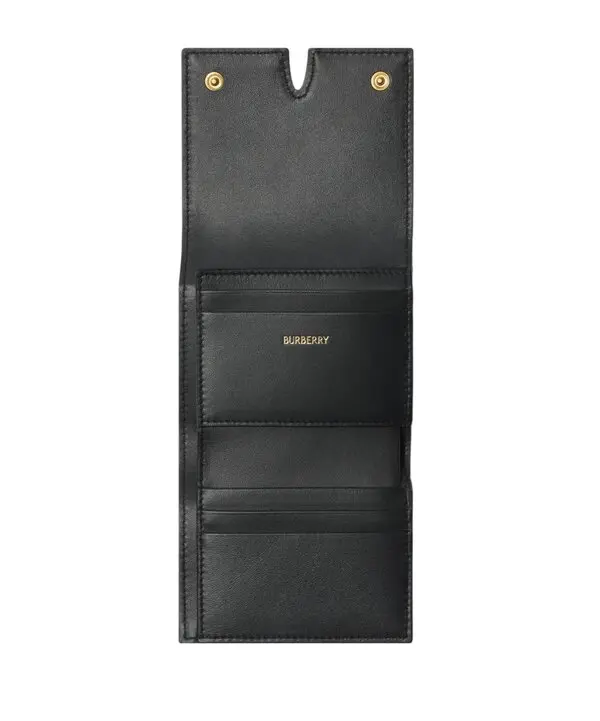 Burberry Vintage Check-printed Snip Folded Wallet