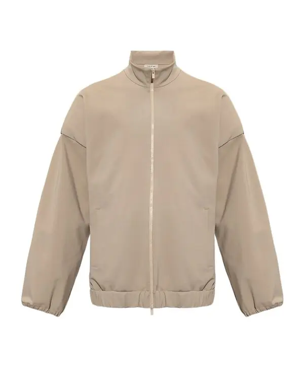 Fear Of God Zip-up Track Jacket - Nude