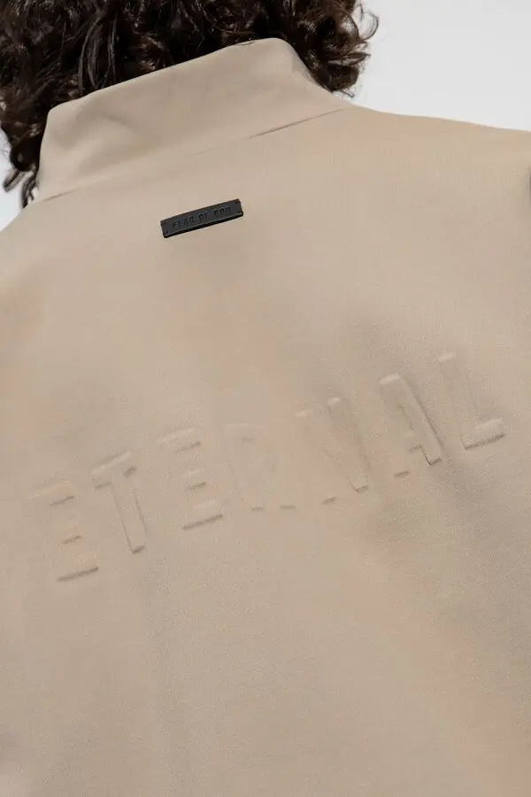 Fear Of God Zip-up Track Jacket - Nude