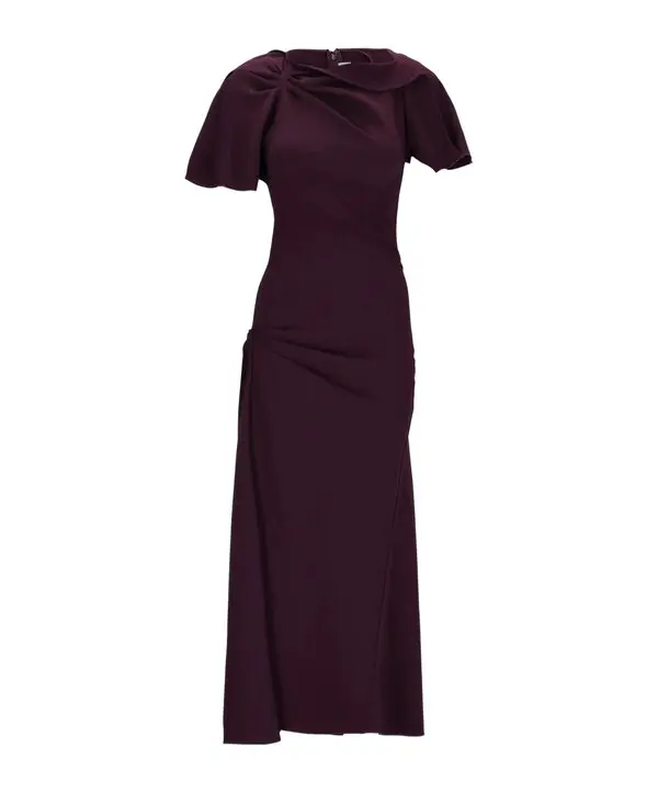 Victoria Beckham Cap-sleeve Maxi Dress