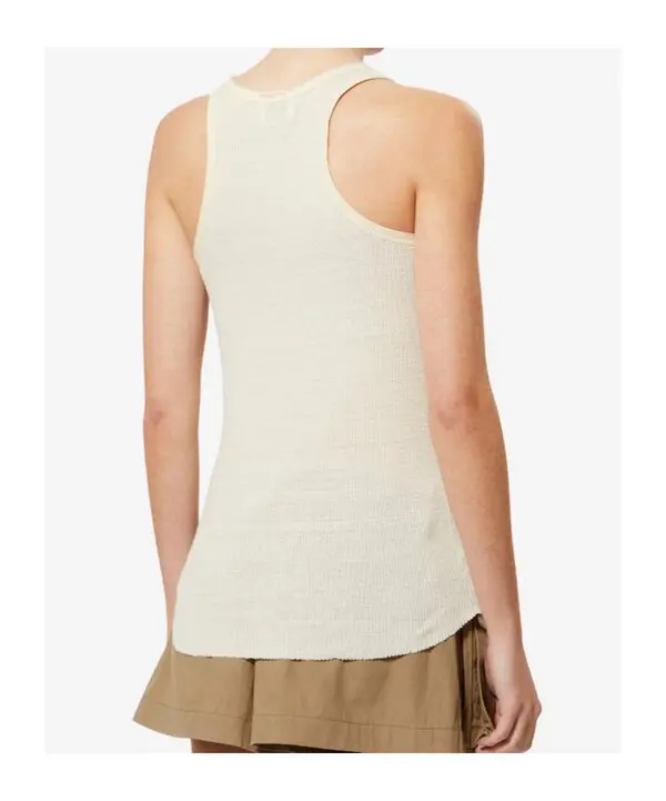 Isabel Marant Étoile Ribbed Tank Top - Off-white
