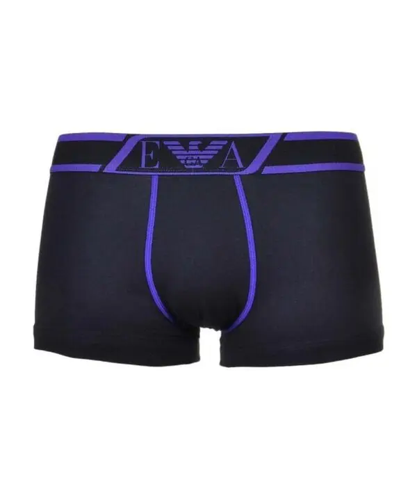 Emporio Armani Logo Waist-edge Boxers - Black