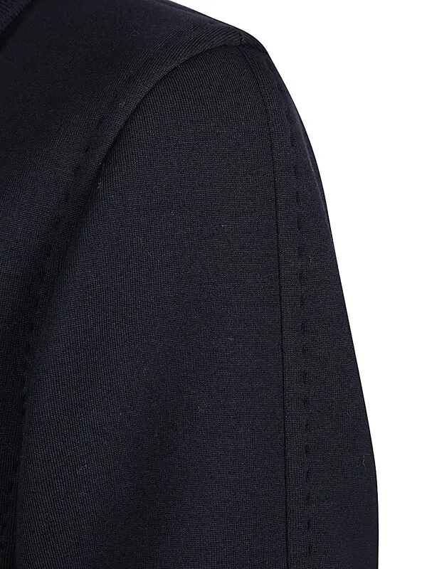 Max Mara Manuela Wool Coat - Dark Blue