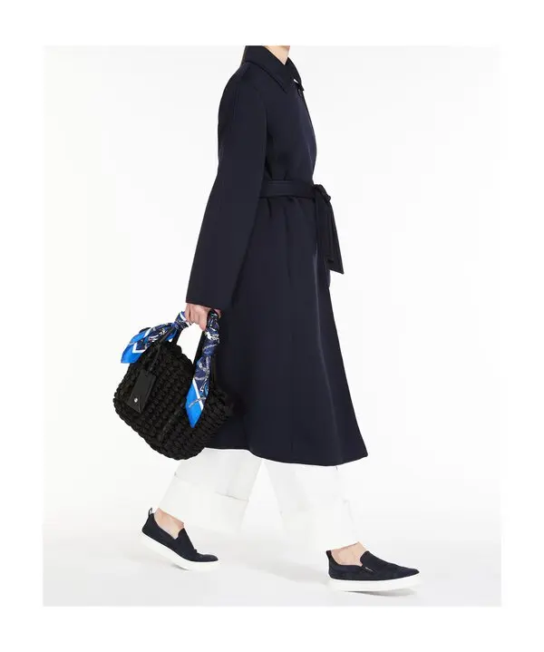 Max Mara Manuela Wool Coat - Dark Blue