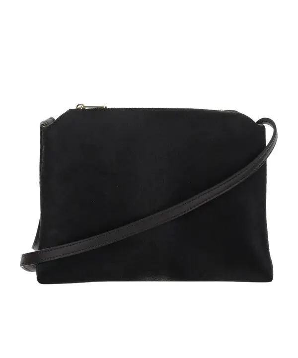 Khaite Leather Crossbody Bag - Black