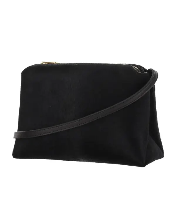 Khaite Leather Crossbody Bag - Black