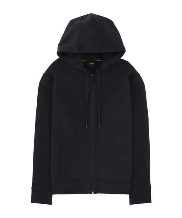 Hugo Boss Zip Hoodie - Black