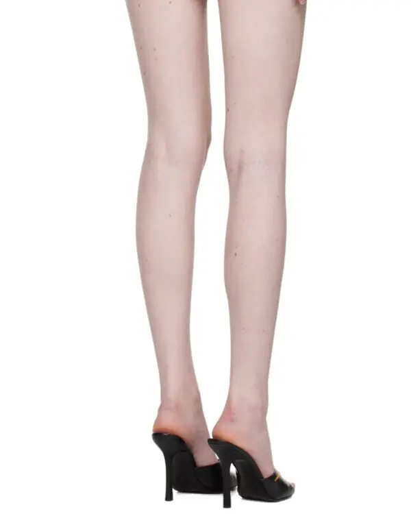 Alexander Wang Square Neck Long Sleeve Minidress